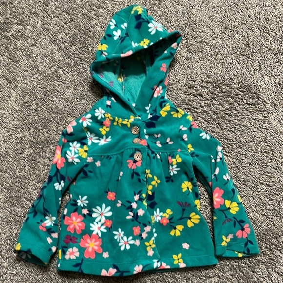 Carter's | Jackets & Coats | Carter Girls 2month Three Button Fleece ...